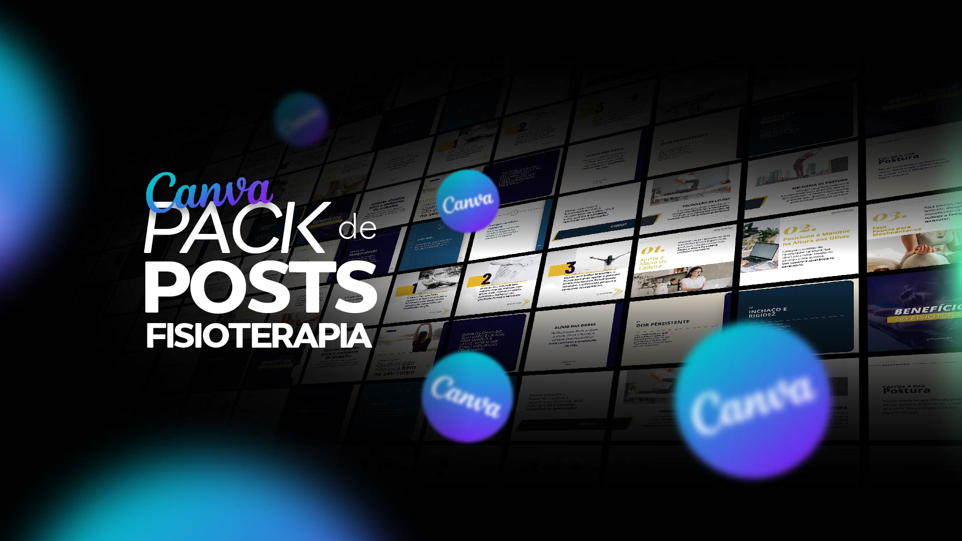 Fisioterapia 360 | Pack de Posts para Fisioterapia